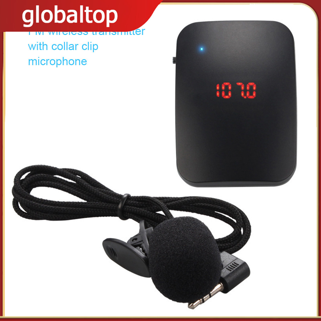 Sleek And Stylish Of Wireless Microphone FM Radio Transmitter Headset ...