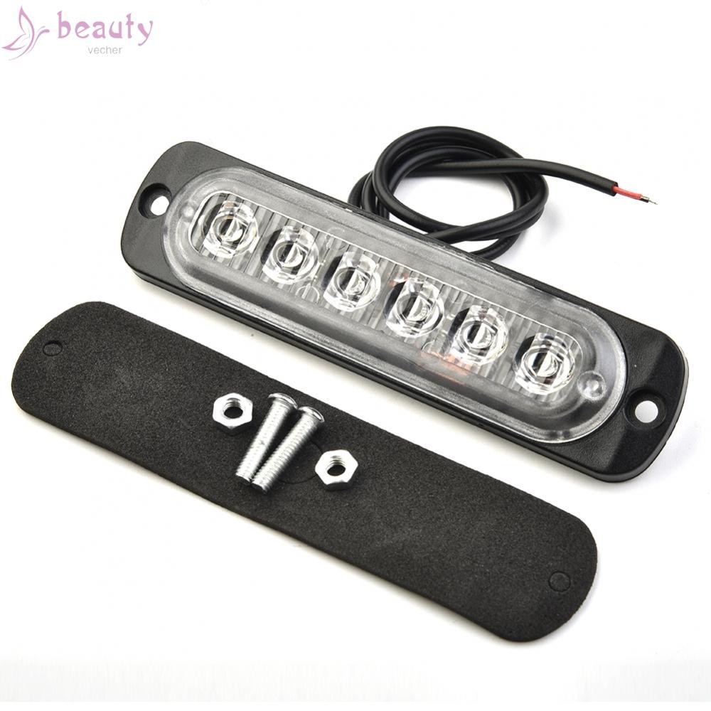 Useful Bar Hazard 6 LED 12V-24V DC Warning Flashing Replacement Strobe Lights | Shopee Malaysia