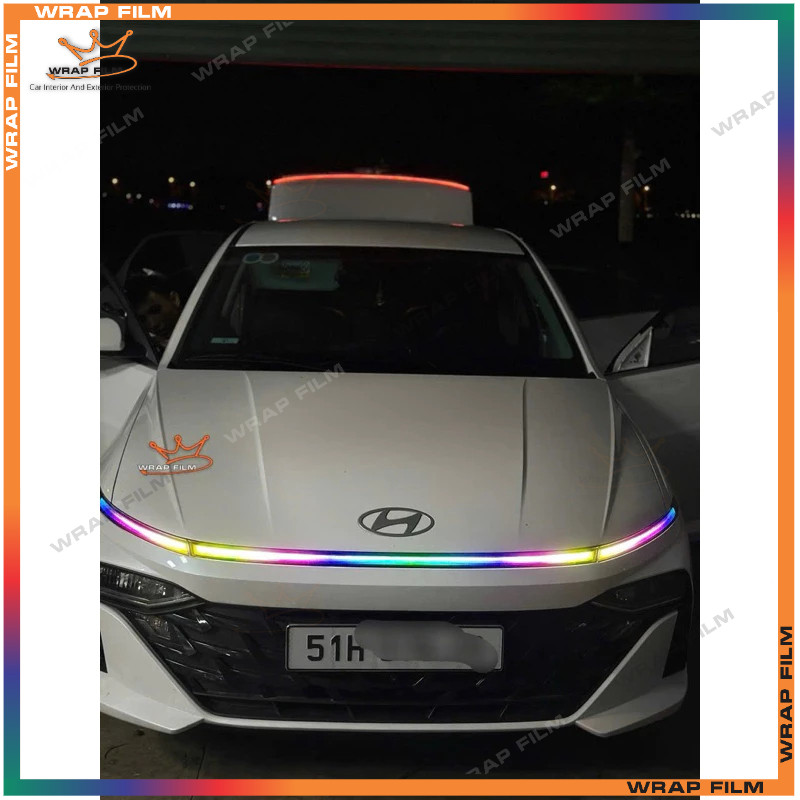 Hyundai Accent 2024 light color changing stickers (set of 3) | Shopee ...