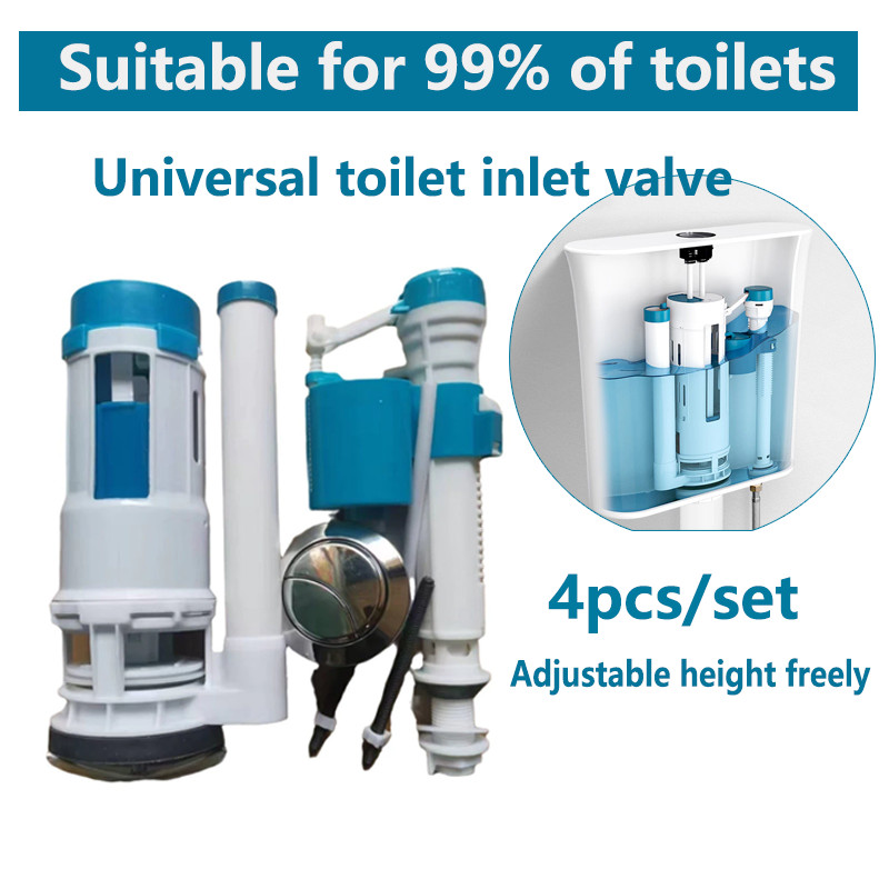4pcs/set universalToilet Water Tank Valve Cistern Toilet Water Tank ...