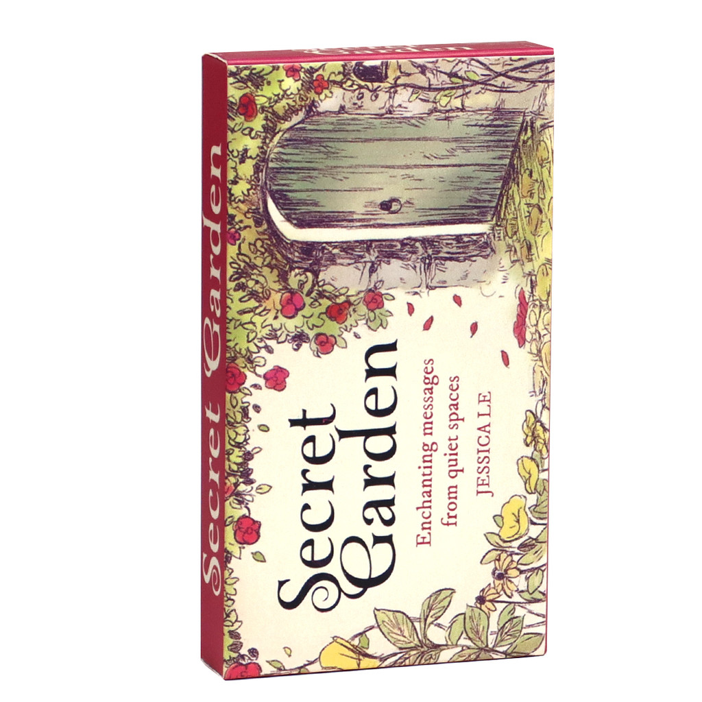 English Version Secret Garden Oracle Cards 40 Charming Cards Contains ...