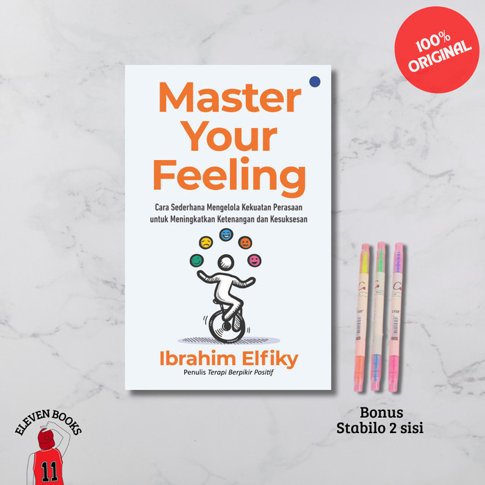 Original Master Your Feeling Book - Ibrahim Elfiky (Qaf) | Shopee Malaysia
