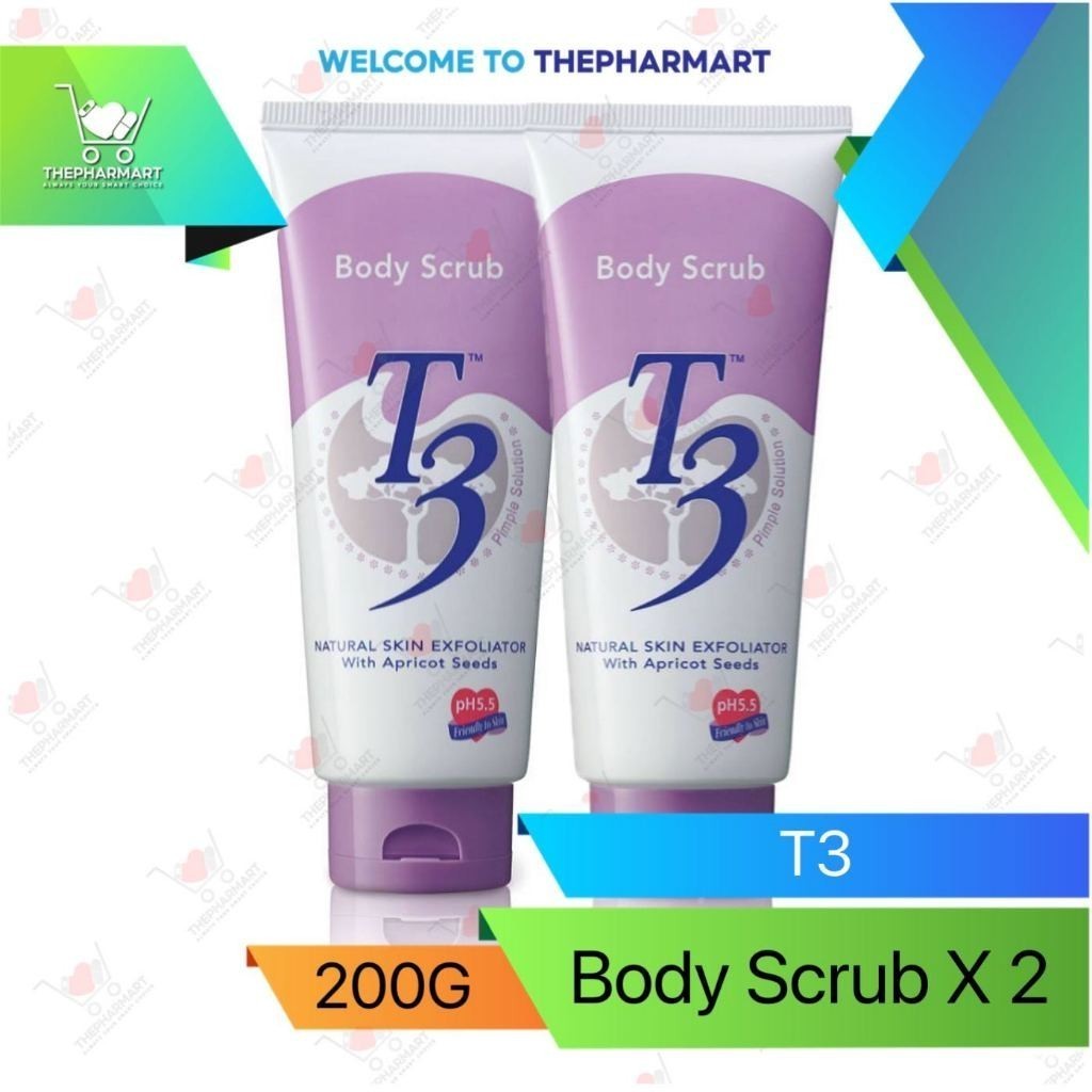 T3 Acne Body Scrub for Acne (200g) | Shopee Malaysia