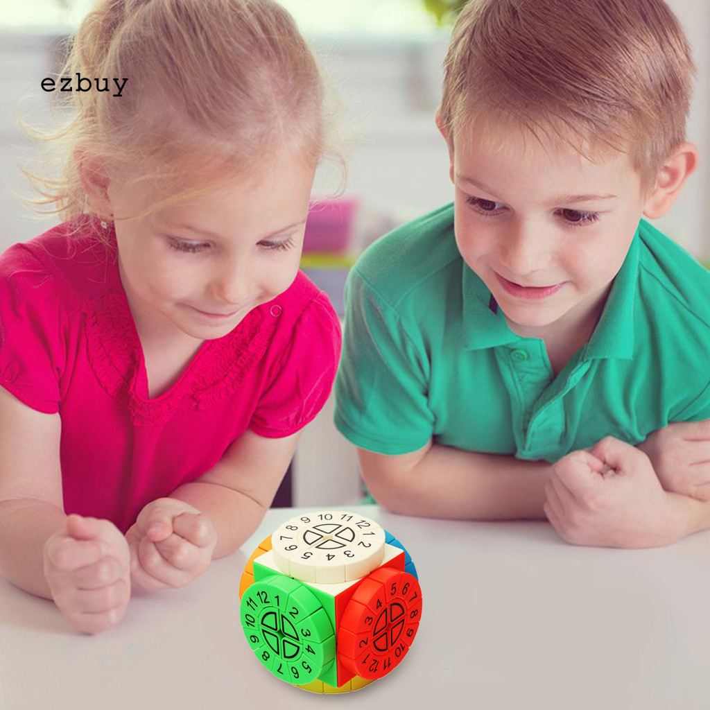[EY] Time Machine Cube Beginner Cube Toy Fast Speed Cube Uv Printed ...