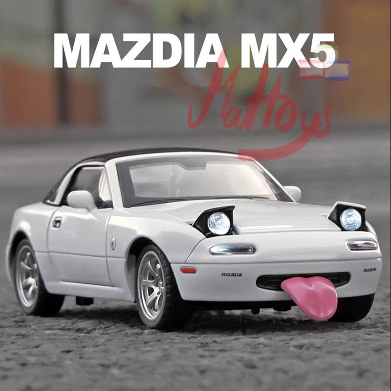 1:32 MAZDA MX-5 Miata Roadster JDM Car Diecast Vehicle Miniature Model ...