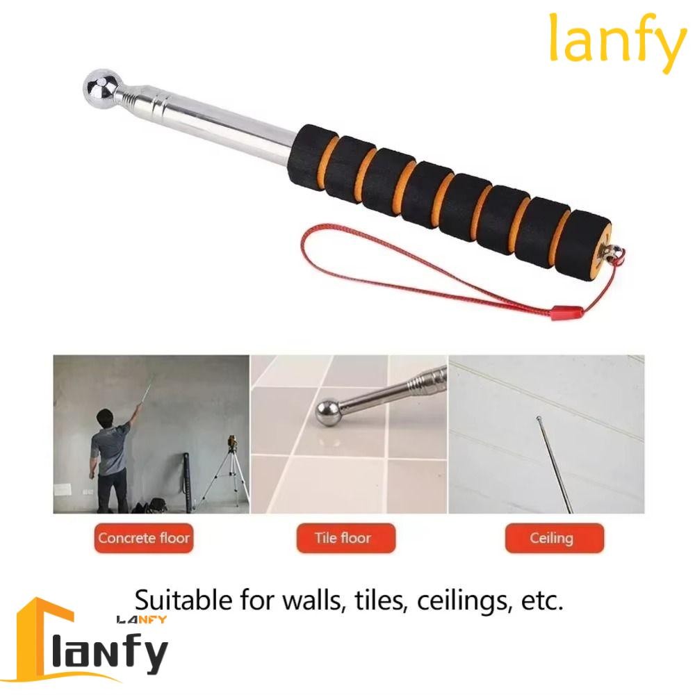 LANFY Home Inspection Hammer, Multifunction Stainless Steel Telescopic ...