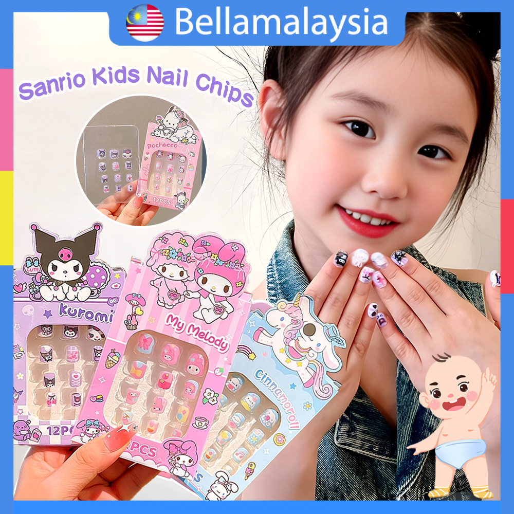 BELLA CHILDREN'S NAIL STICKERS FAKE NAILS FOR KIDS NAIL STICKERS KIDS ...