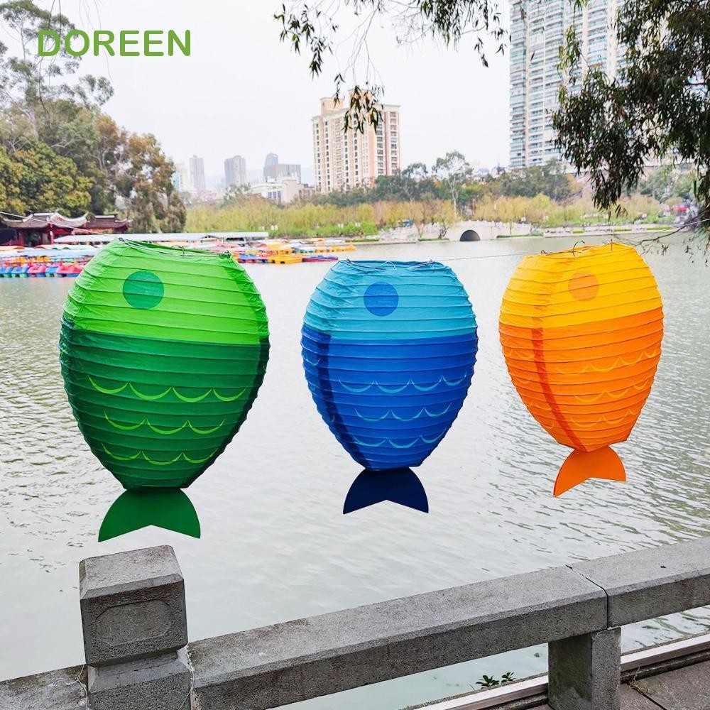 DOREEN Candle Light Cute Fish Shaped Wedding Chinese Decoration ...