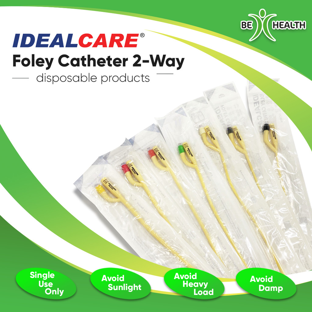 IDEALCARE 2 Way Foley Catheter | Shopee Malaysia