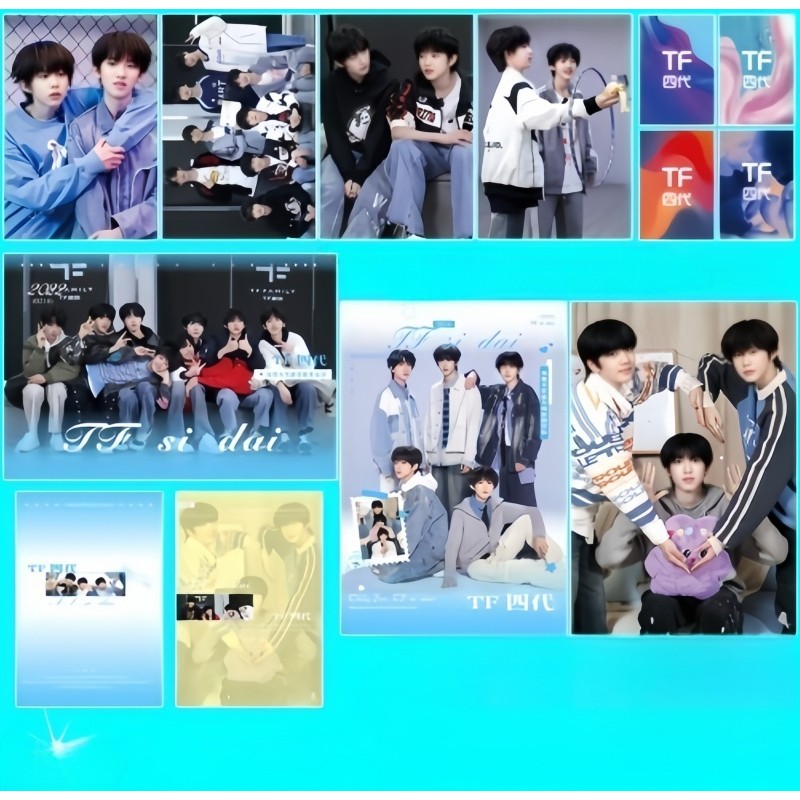 TF Family 4th Chen Junming Casebook Kaji Card Chen Yiheng Zhang Hanrui Laser Hologram ...