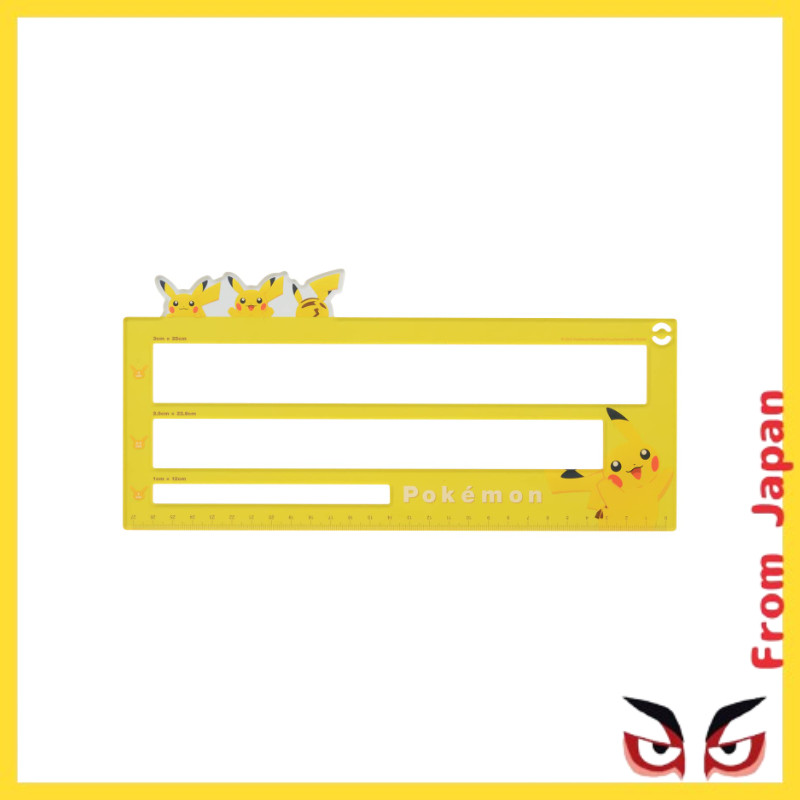 Pokémon Center Original Thickness Measuring Ruler Pikachu【Direct from ...