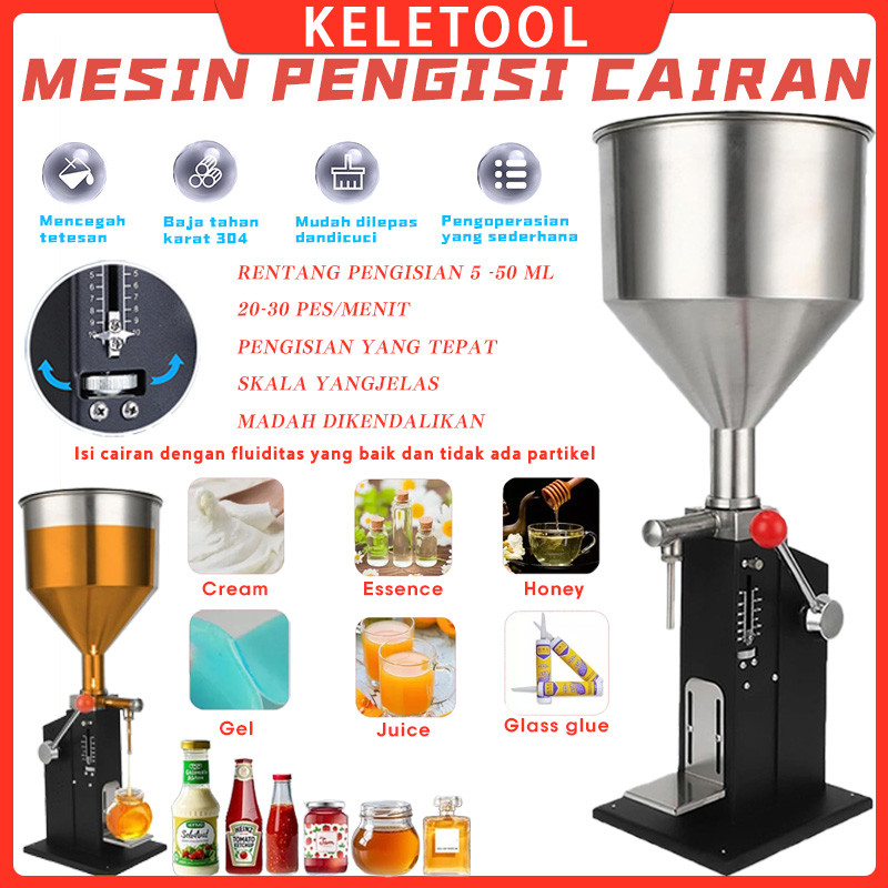 Manual Liquid Filling Machine Adjustable Bottle Filling Machine ...