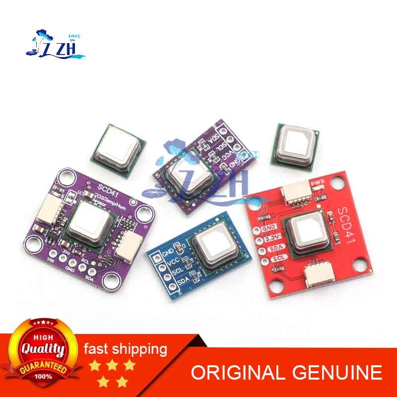 SCD40 SCD41 Gas Sensor Module Detection CO2 Carbon Dioxide Temperature ...