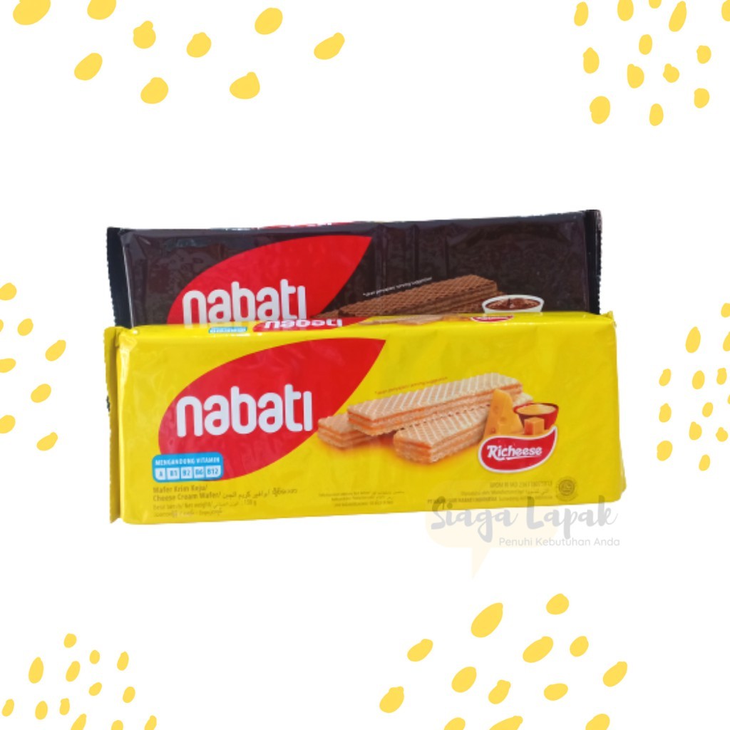 Richeese / Richoco Nabati Cheese / Chocolate Wafers 110gram Snack | Shopee Malaysia
