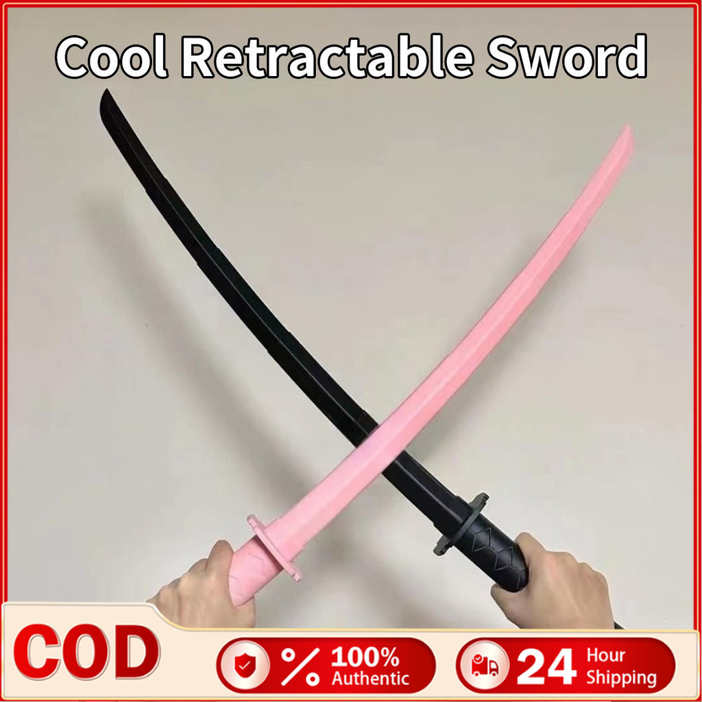 Retractable gravity sword 3D Printed plastic knife hand decompression ...