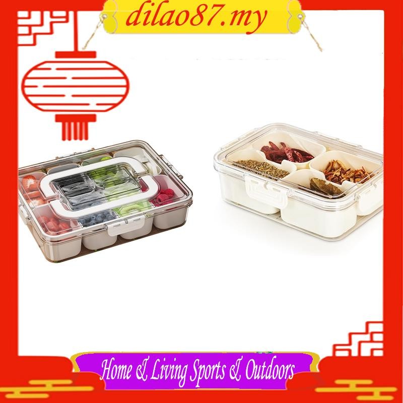 [dilao87] Multi-Compartment Food Storage Box Food Box Container ...