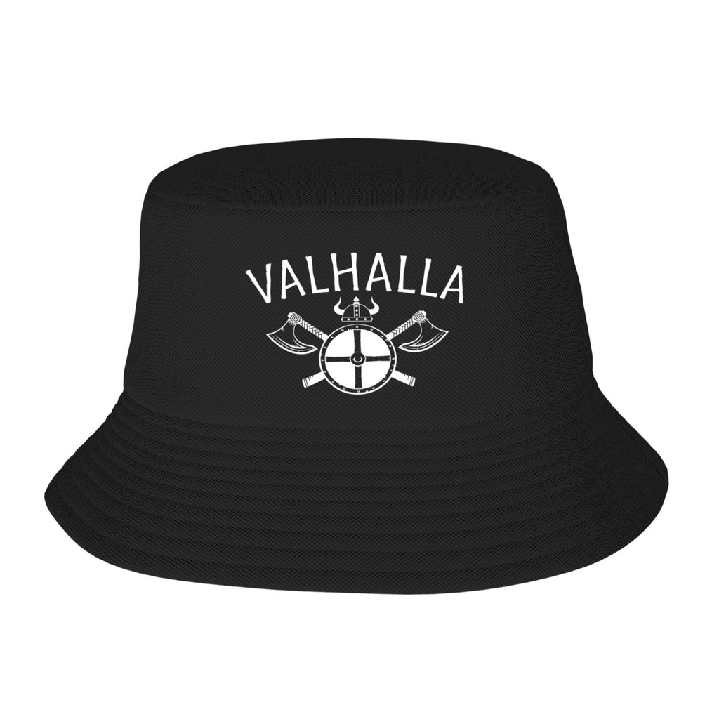Valhalla 2 Norse Odin Viking Thor Ragnarok Hip Hop Designs Bucket Hat ...