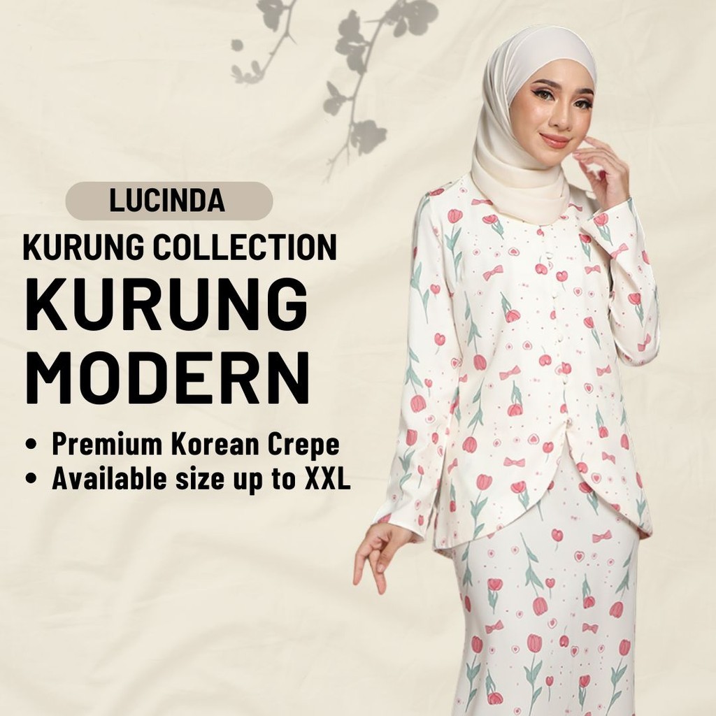 ZOE ARISSA BAJU KURUNG MODERN Baju Raya 2025 KURUNG MODEN BARU Lucinda ...