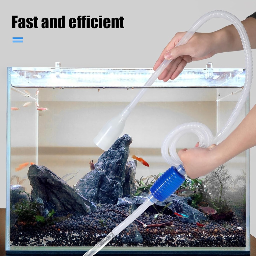 Aquarium Siphon, Fish Tank Siphon, Aquarium Vacuum, Aquarium Water ...