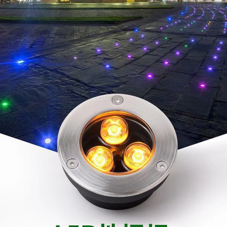 Ultra-thin Underground Light led Outdoor Waterproof Low Embedded ...
