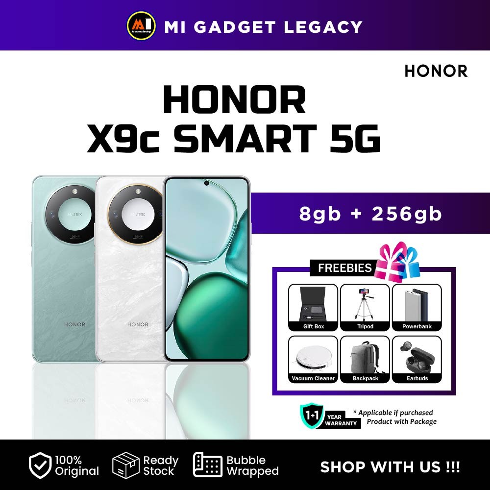 HONOR X9c Smart 5G [16GB(8GB+8GB) RAM 256GB ROM] - Original HONOR Malaysia | Shopee Malaysia