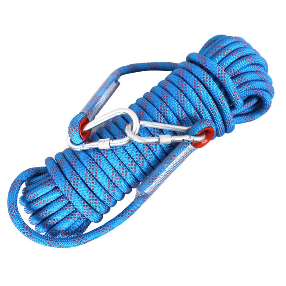 Tomshoo 10mm Rock Climbing Rope 10M/20M/30M Outdoor Static Rapelling ...