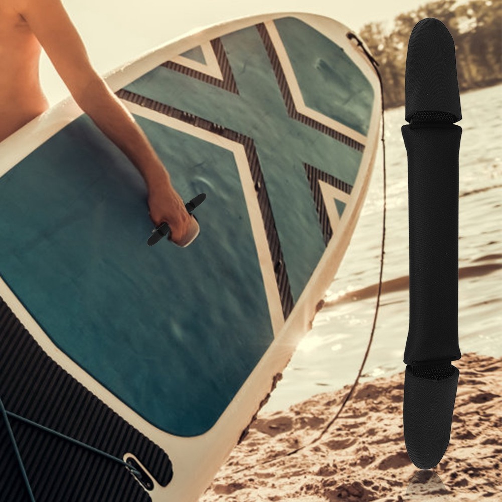Seashorehouse Neoprene & PU Black Soft Surfboard Handle Surfing Board ...