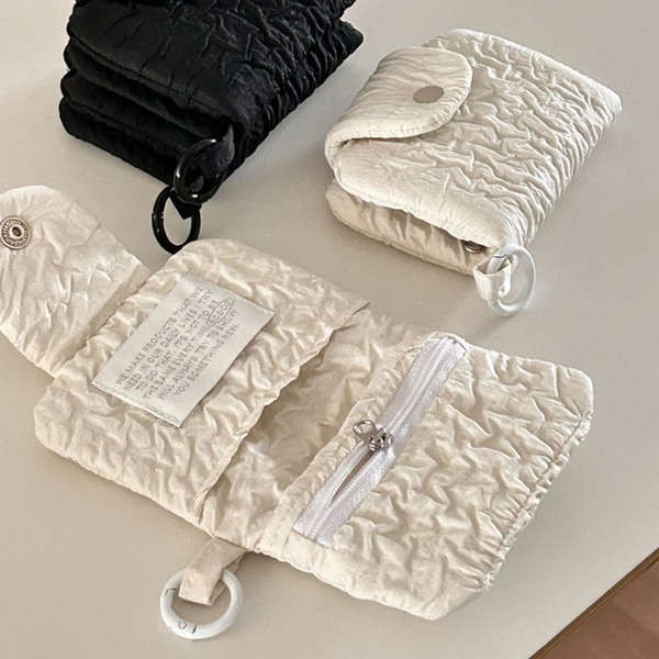 beg duit wanita wallet woman small cute In baru comel niche lipat kain ...