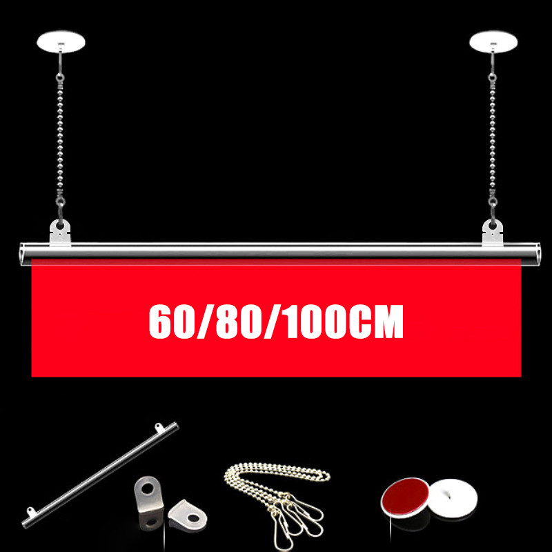 60/80/100cm Acrylic Hanging Banner / Acrylic Hanging Stand / Acrylic ...