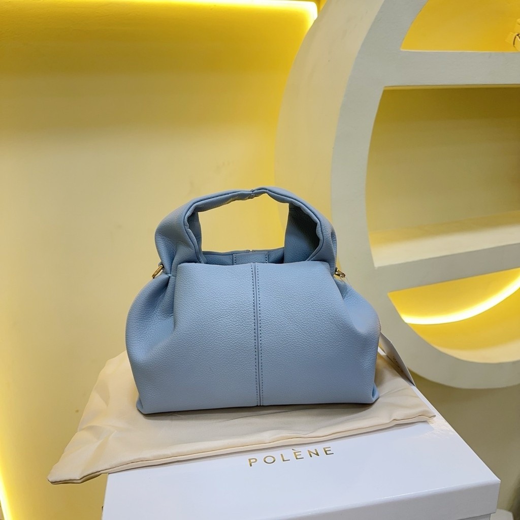 【Gift Box】 Polene Dumpling Bag 22.5cm Handbag French Niche Genuine ...