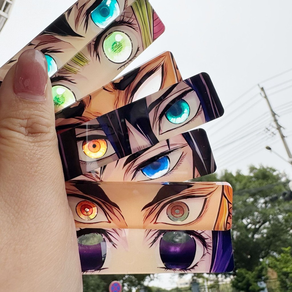 Demon Slayer new eye transparent card Agatsuma Zen'itsu Tokitou ...