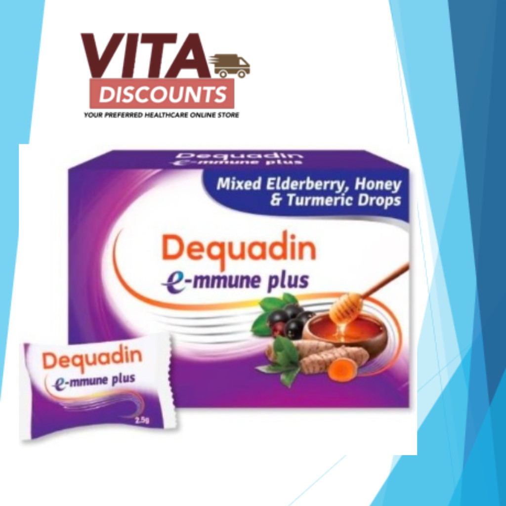 DEQUADIN E-MMUNE PLUS DROPS 12S EXP03/2025 | Shopee Malaysia