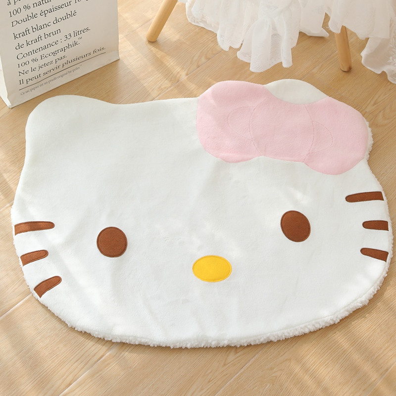 Mat hello kitty Anti-slip Bedside Mat Comfortable Living Room Indoor ...
