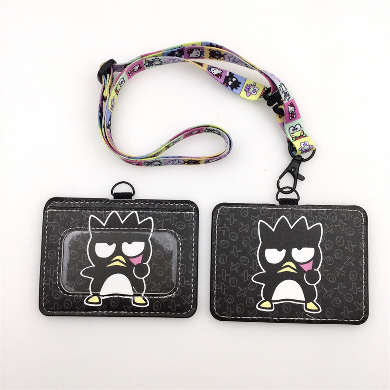Cartoon Cartoon XO Cool Penguin PU Pickup Holder Creative Anime Meal ...