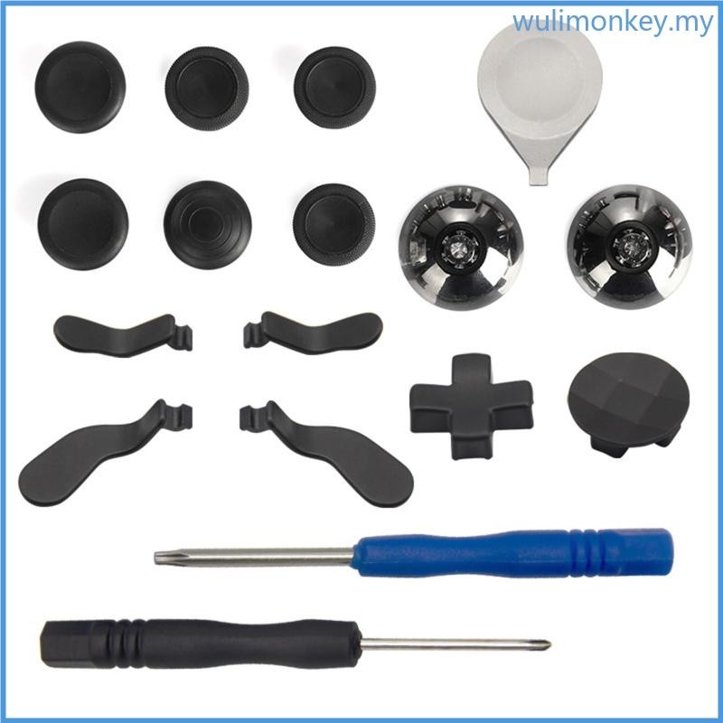 WU 17 in 1 Metal Thumbstick Paddles for XB One Elite Series 2 Gamepad ...