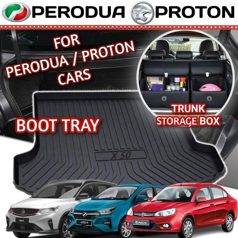 Perodua Proton Honda Nissan Car Boot Tray Car Trunk Cargo Rear Bonnet ...