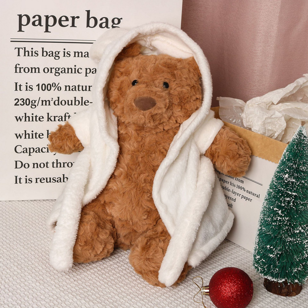 Adorable Holiday Tradition Soft Huggable Bear Adorable Teddy Bear Plush ...