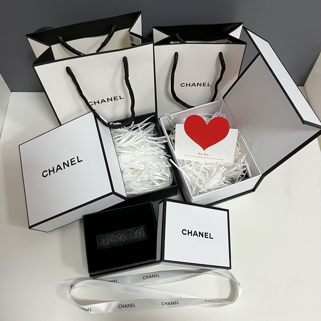 Original Chanel Color Gift Box Perfume Lipstick Packaging Box Paper Bag ...
