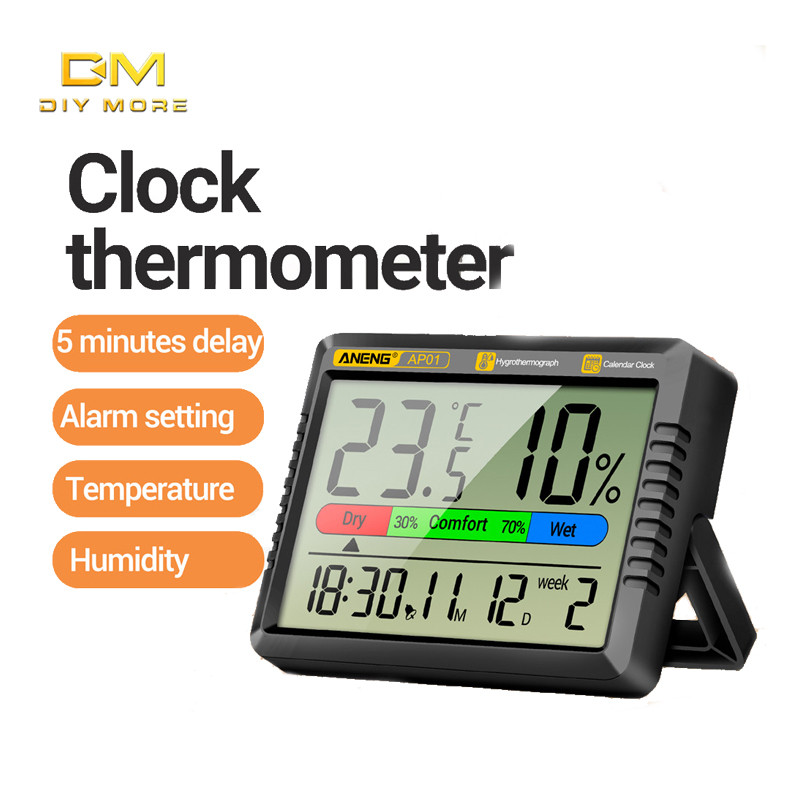 DIYMORE ANENG AP01 Multiscene measurement Temperature Humidity Meter ...