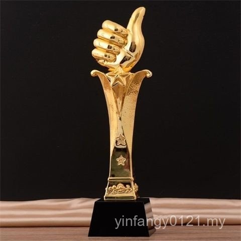 Crystal Trophy Medal Custom-Made Custom-Made Lettering Creative Gold ...