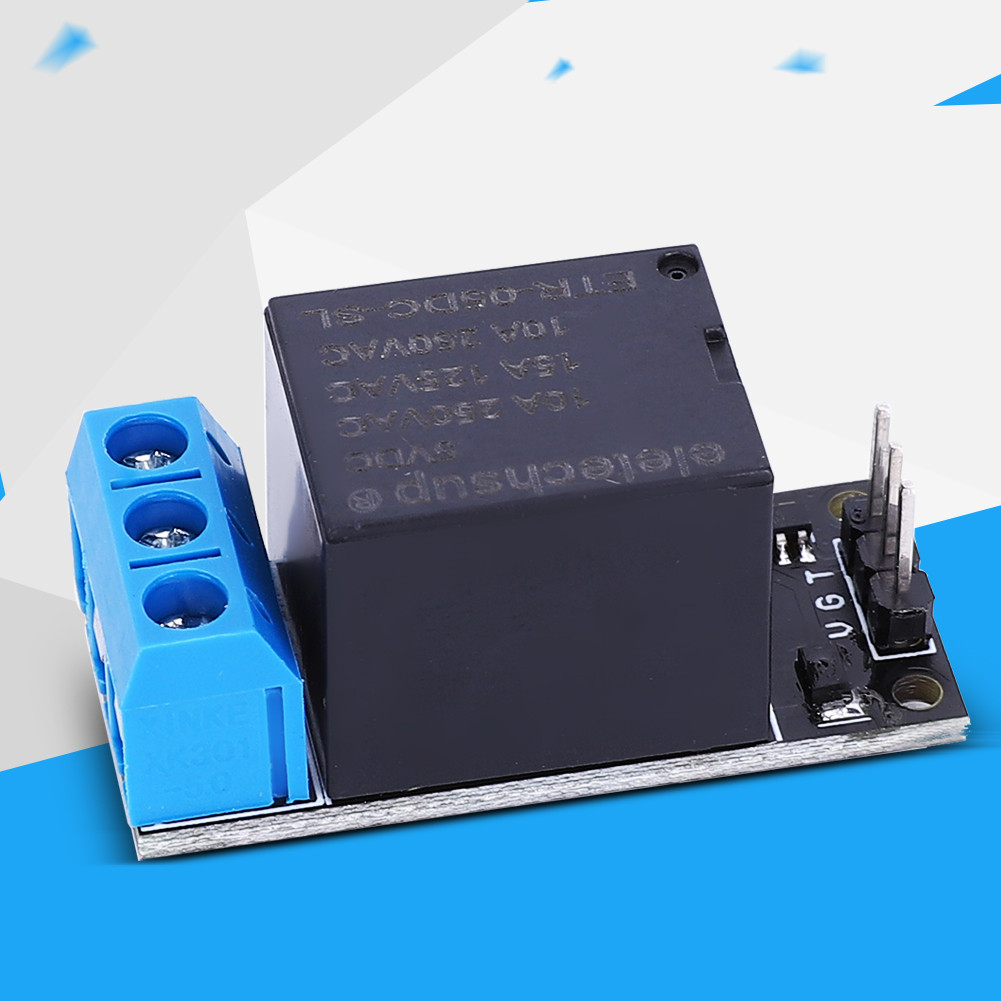 Sinhopsa 5V 1 Channel Self Locking Relay Module Low Level Control ...