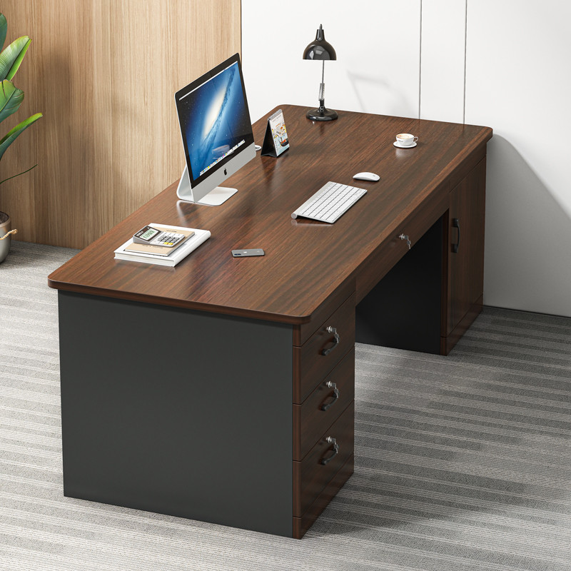 Meja bos meja sederhana dan moden pejabat kakitangan meja dan kerusi ...