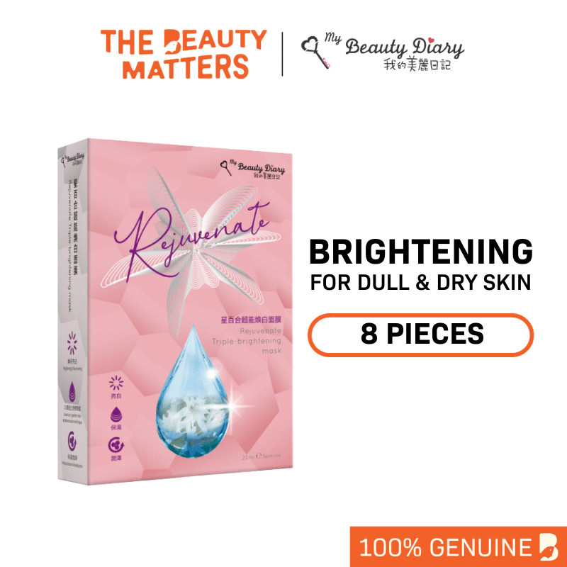 My Beauty Diary Rejuvenate Triple-brightening Mask - Brightening ...
