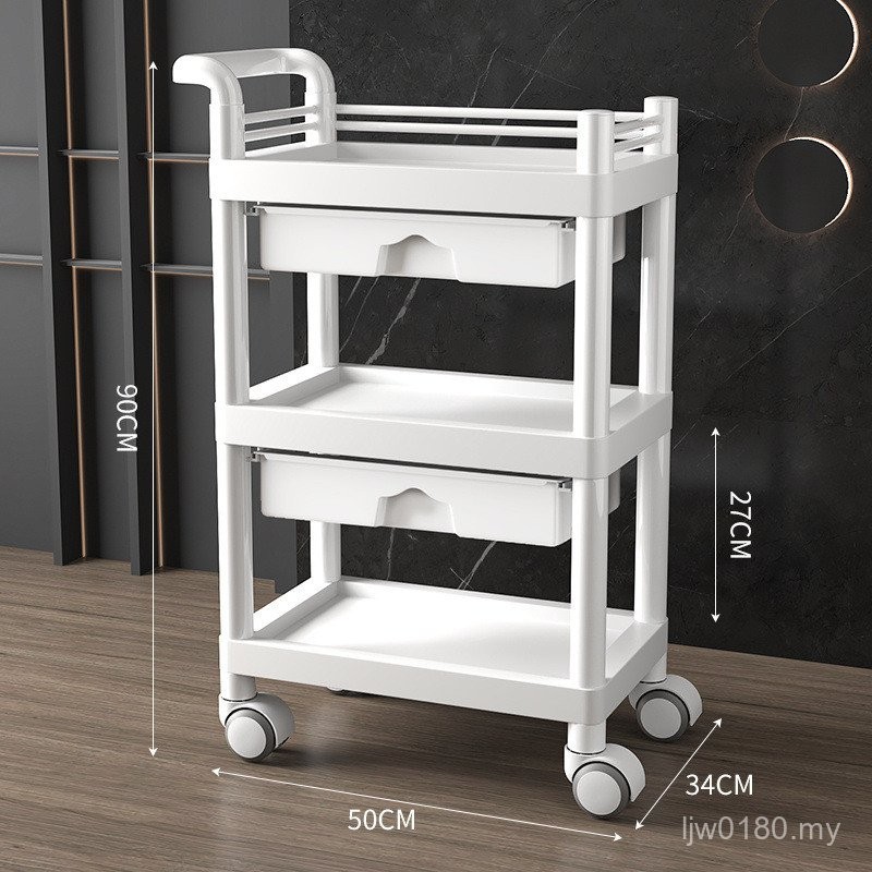 Beauty Salon Trolley] Mobile [Thousand Trolley Dedicated Storage ...