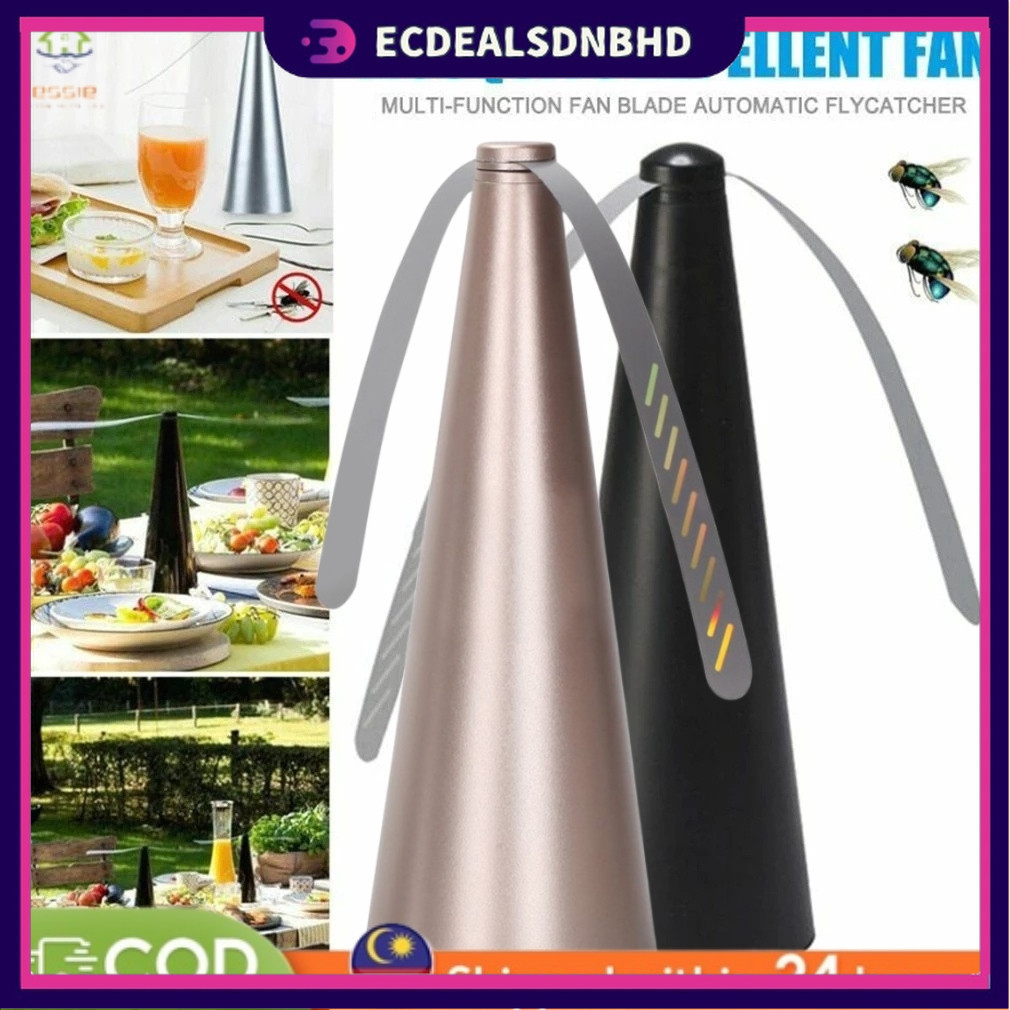 【Stok Sedia】Penolak Daun Kipas Penghalau Nyamuk Automatik Meja Pembunuh ...