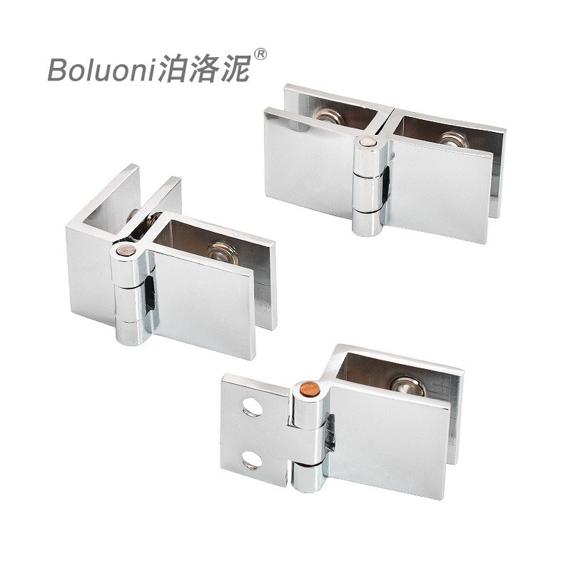 Hole-Free Glass Hinge Zinc Alloy/Copper Jane Frameless Glass Hinge Wine ...