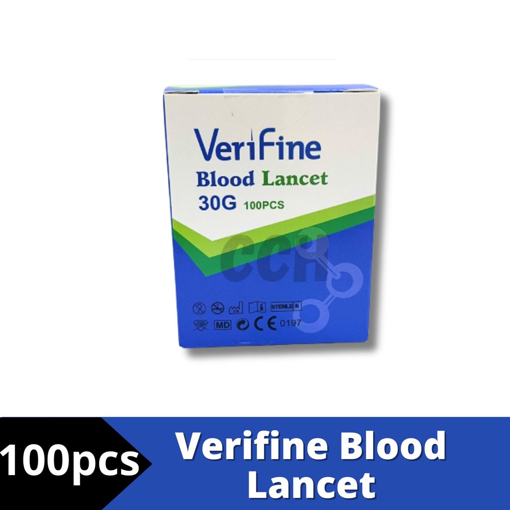 VERIFINE BLOOD LANCET 30G - 100S | Shopee Malaysia