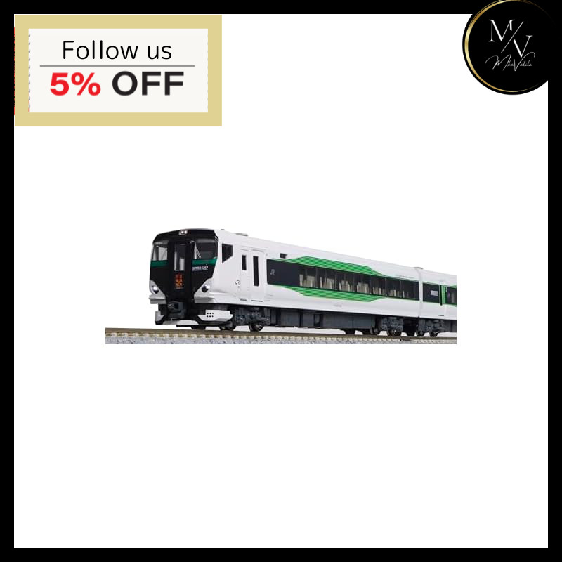 KATO N Gauge E257 Series 5500 "Kusatsu/Shima/Akagi" 5-Car Train Set 10-1884 – Premium Model ...