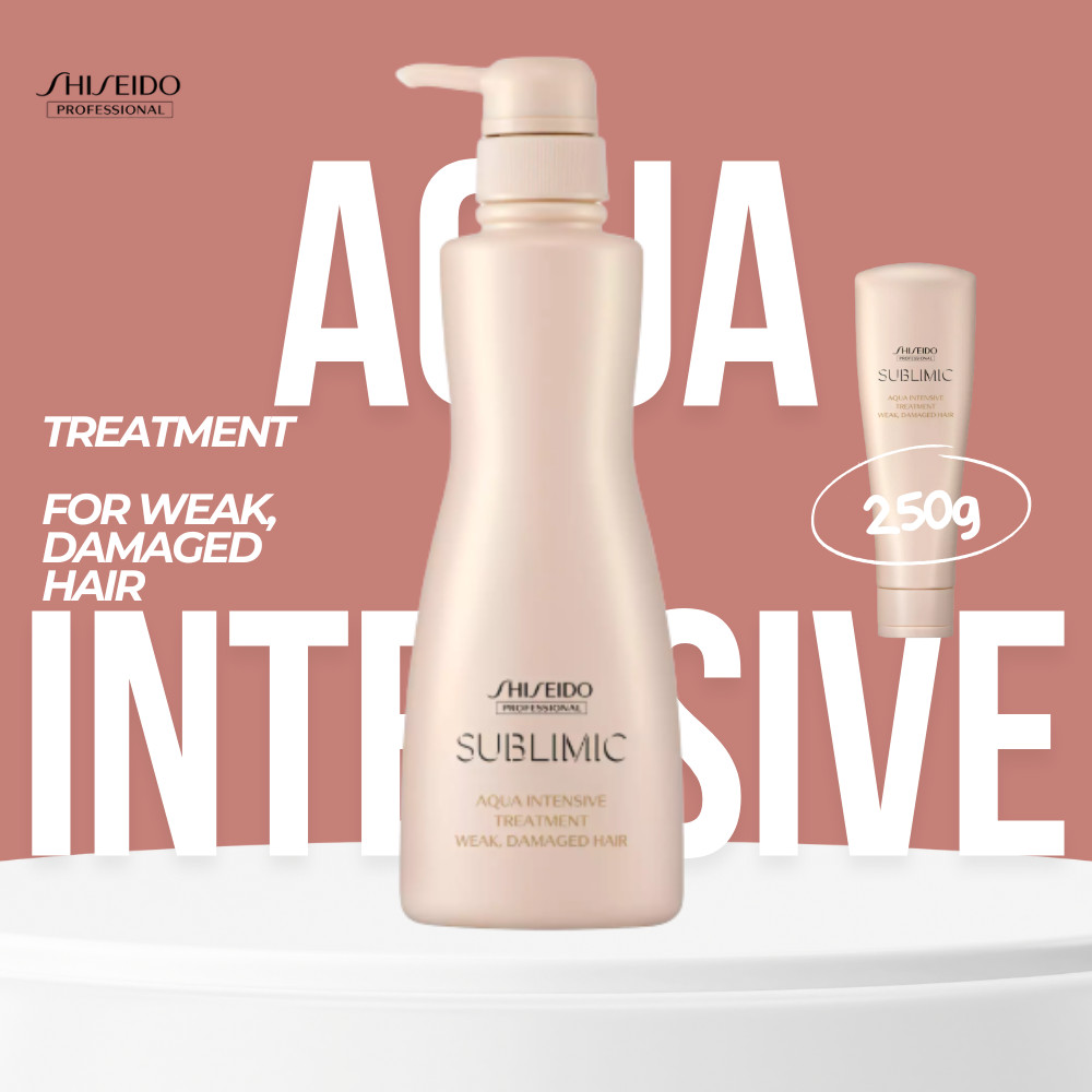 SHISEIDO PROFESSIONAL Sublimic Aqua Intensive Treatment Weak Damaged Hair 500g | Shopee Malaysia