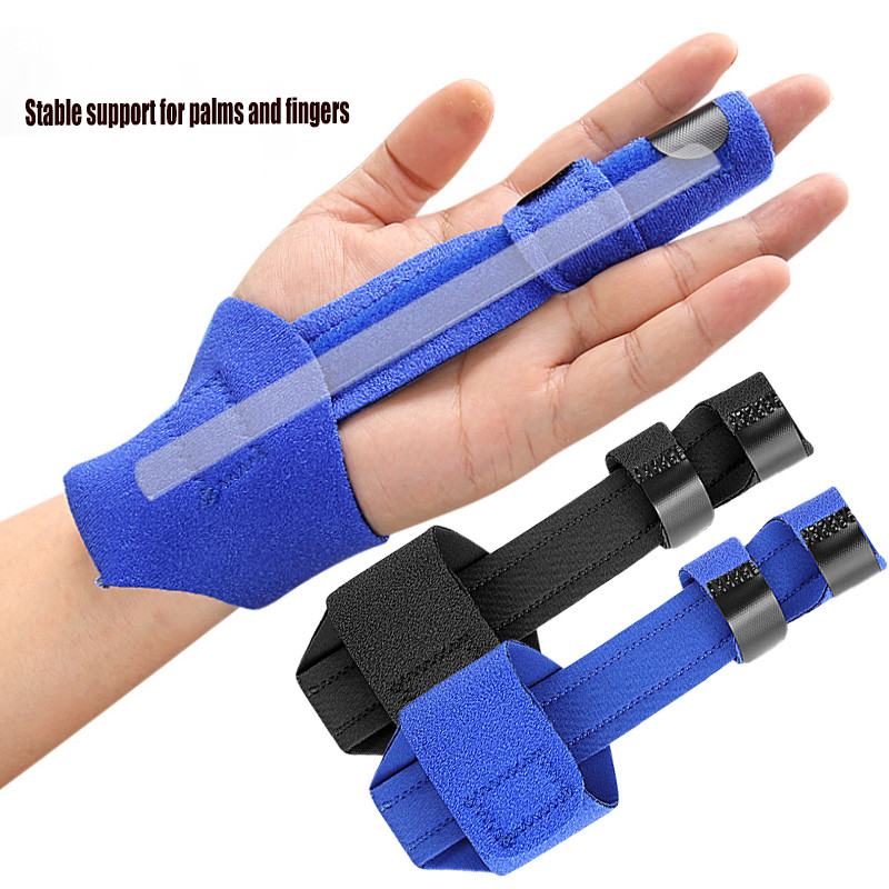Finger Brace Splint Adjustable Wristband Protector Finger Trigger ...